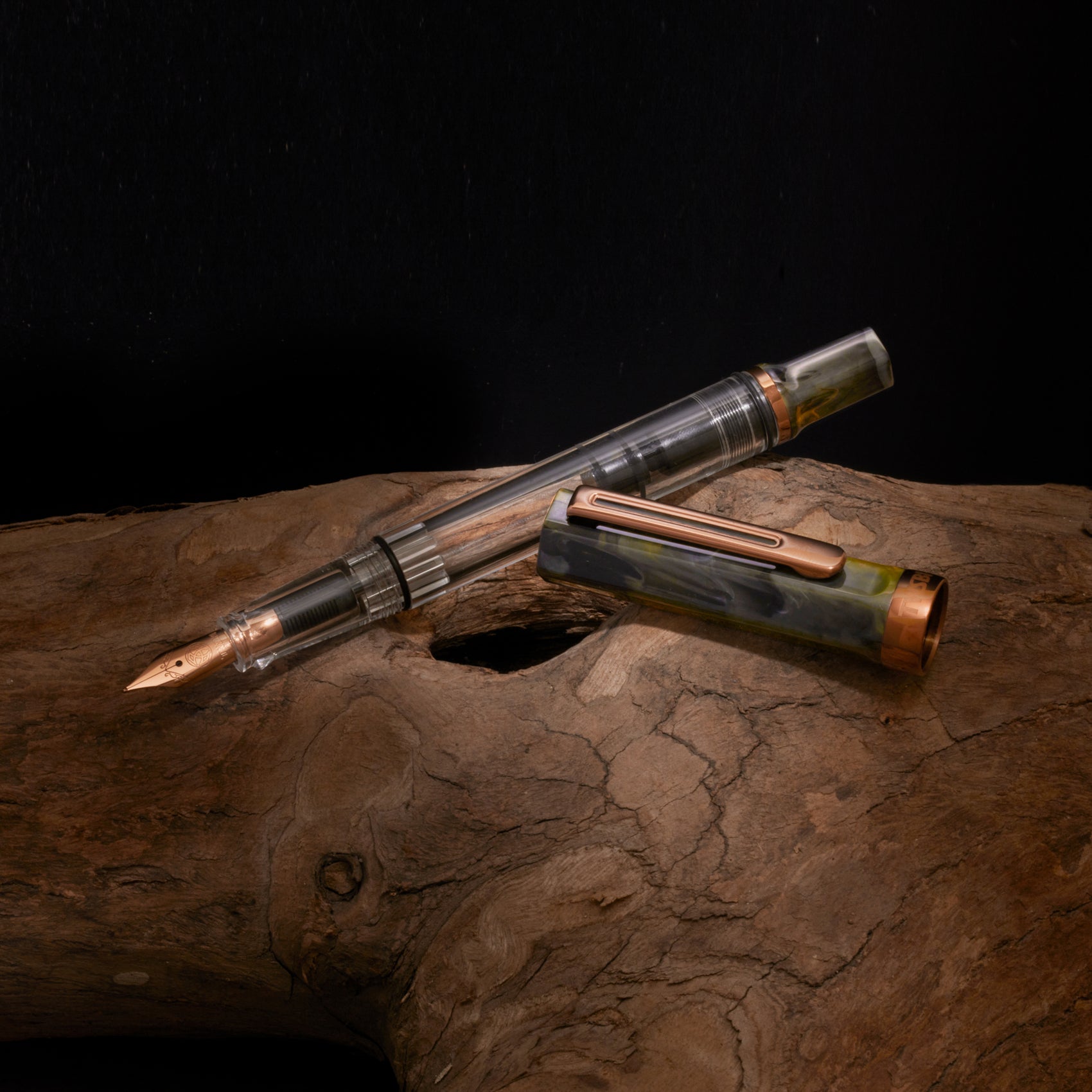 TWSBI ECO Serpentine w/Bronze Fountain Pen